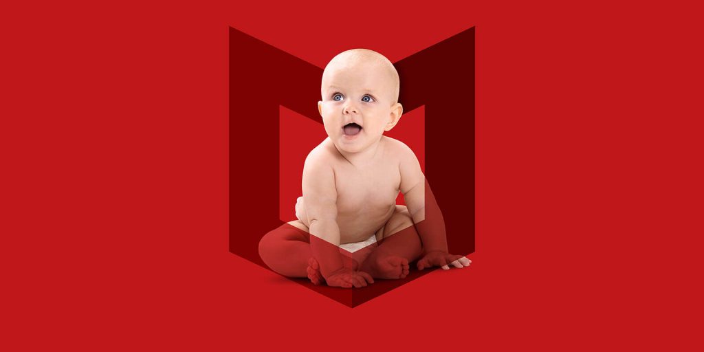 McAfee Banner - Solid Branding