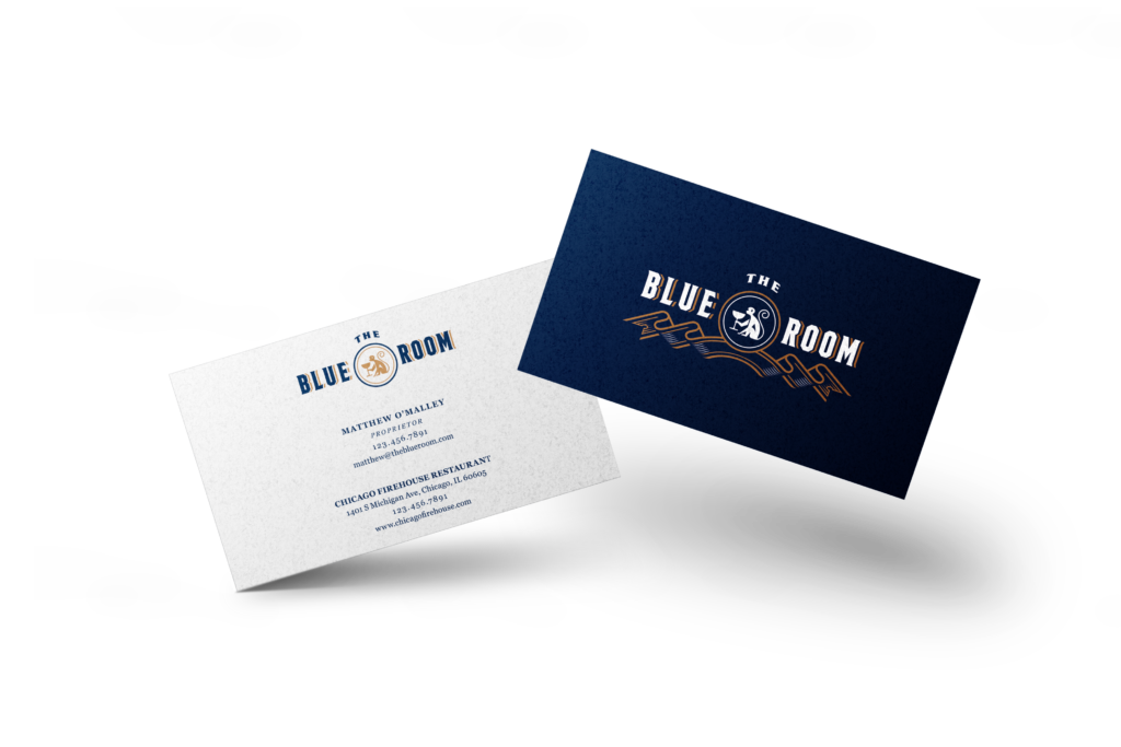 THE BLUE ROOM - Solid Branding